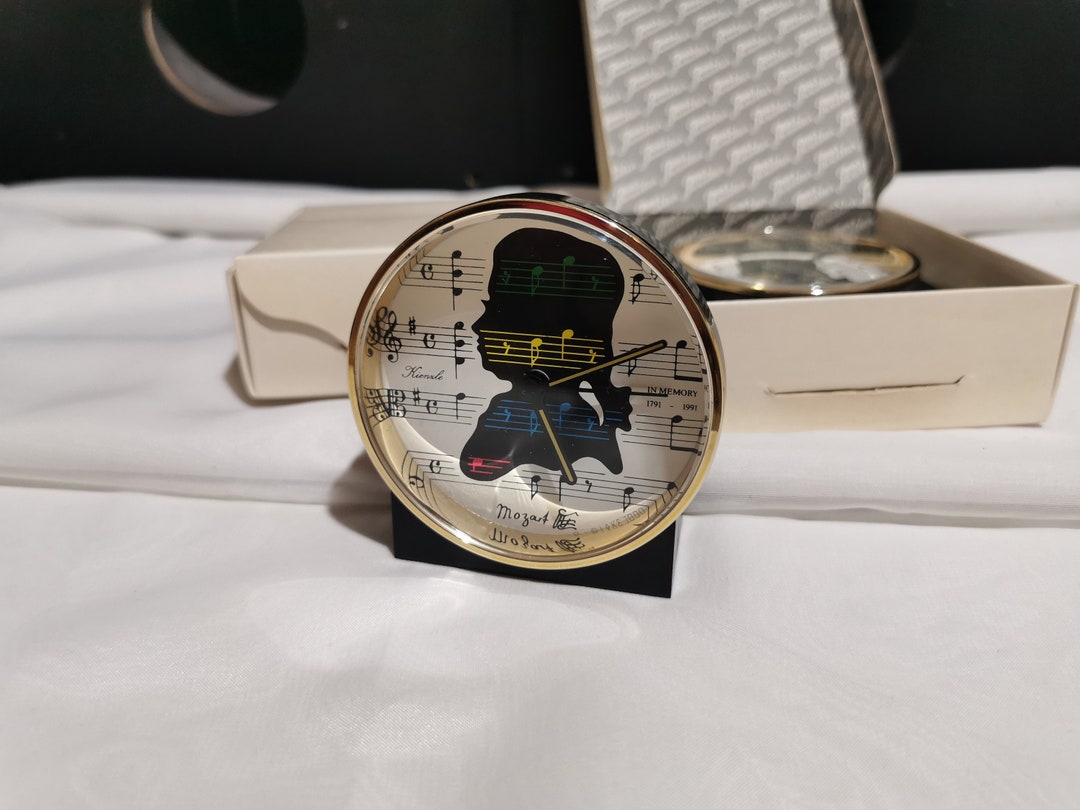 194 1 of 2 Kienzle Quartz Alarm Clock Made for 200 Years Anniversary of ...