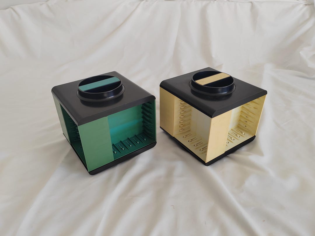 Set of Vintage Cassette Rack Music Tape Stand Holder Audio Tape Storage ...