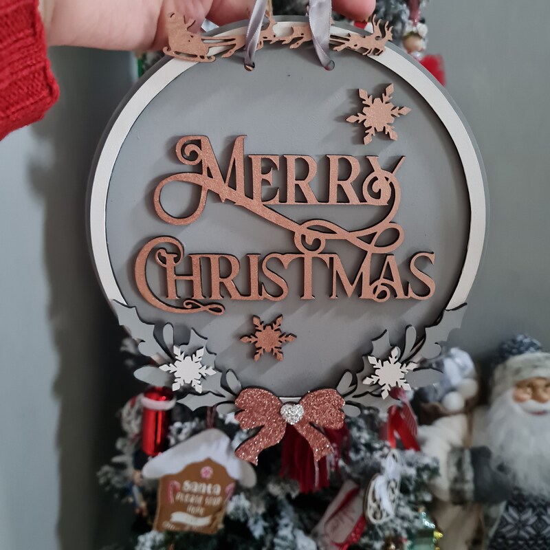 Christmas Plaque - Etsy UK