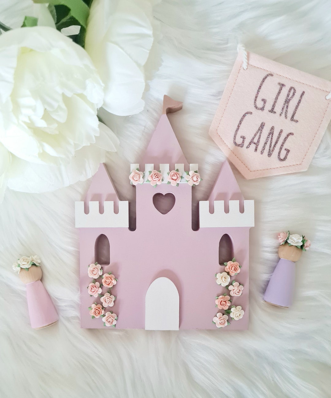 Freestanding Princess Castle - Etsy UK