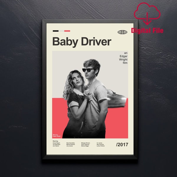 Baby Driver Poster - Etsy