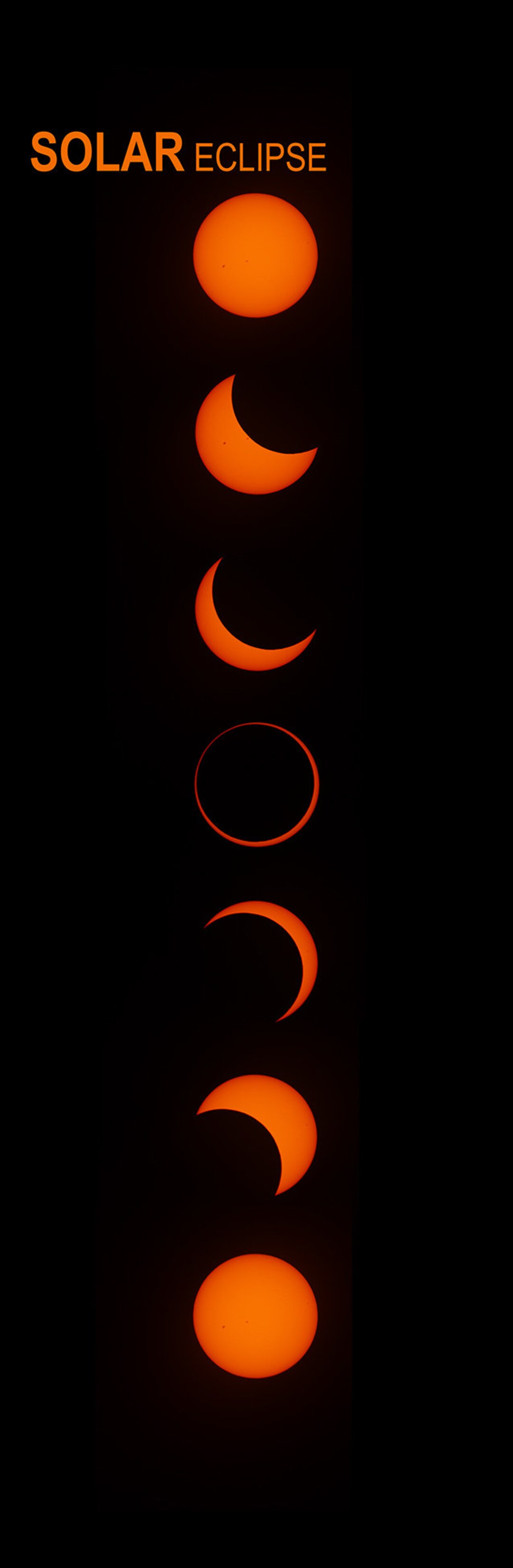 100 Two-sided Eclipse Bookmarks Solar Lunar Astronomy Bookstore ...