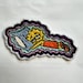 Hand Embroidered Psychedelic Sad Lisa Simpson Patch// Sew on Patch - Etsy