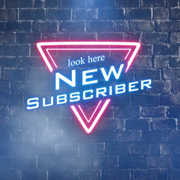 Twitch Retro Neon Animated Stream Alerts ,pink and Blue Glowing ...