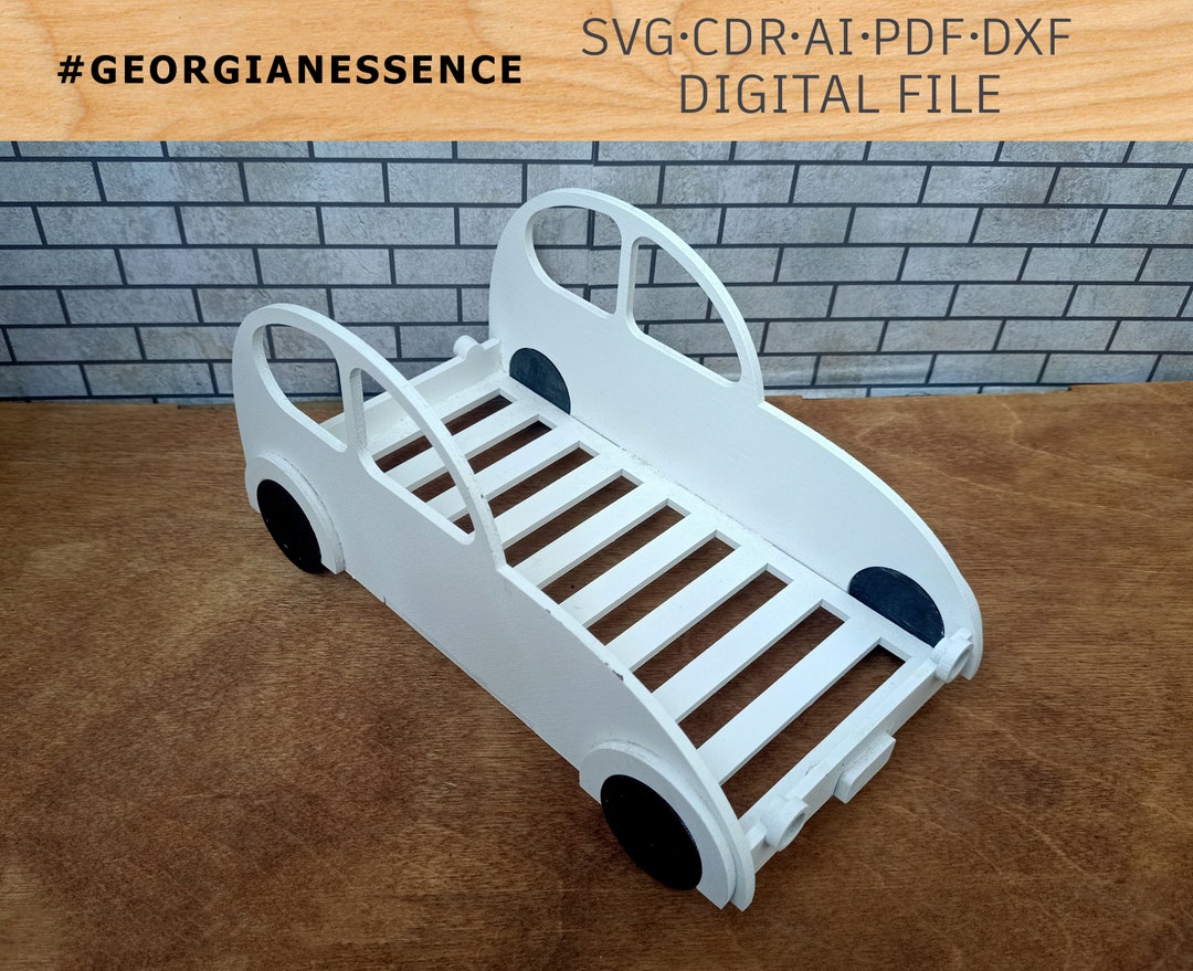 Laser-cut Bed Design for 1/8 Scale Dolls (H040F) - Etsy