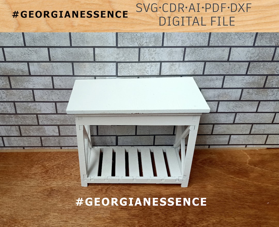 Laser-cut Table Design for 1/6 Scale Dolls (H004F) - Etsy