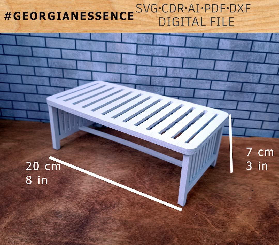 Laser-cut Table Design for 1/6 Scale Dolls (H012F) - Etsy