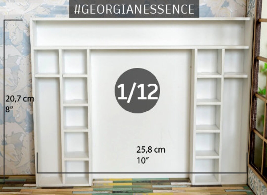 Cupboard for Dolls 1/12 Dollhouse Furniture 5 In: Phicen, Minimum World ...