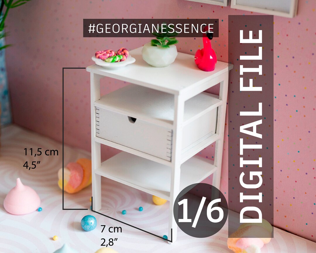 Laser Cut Files. Doll Table. Suitable for 1/6 Dolls: FR, Integrity Toys ...