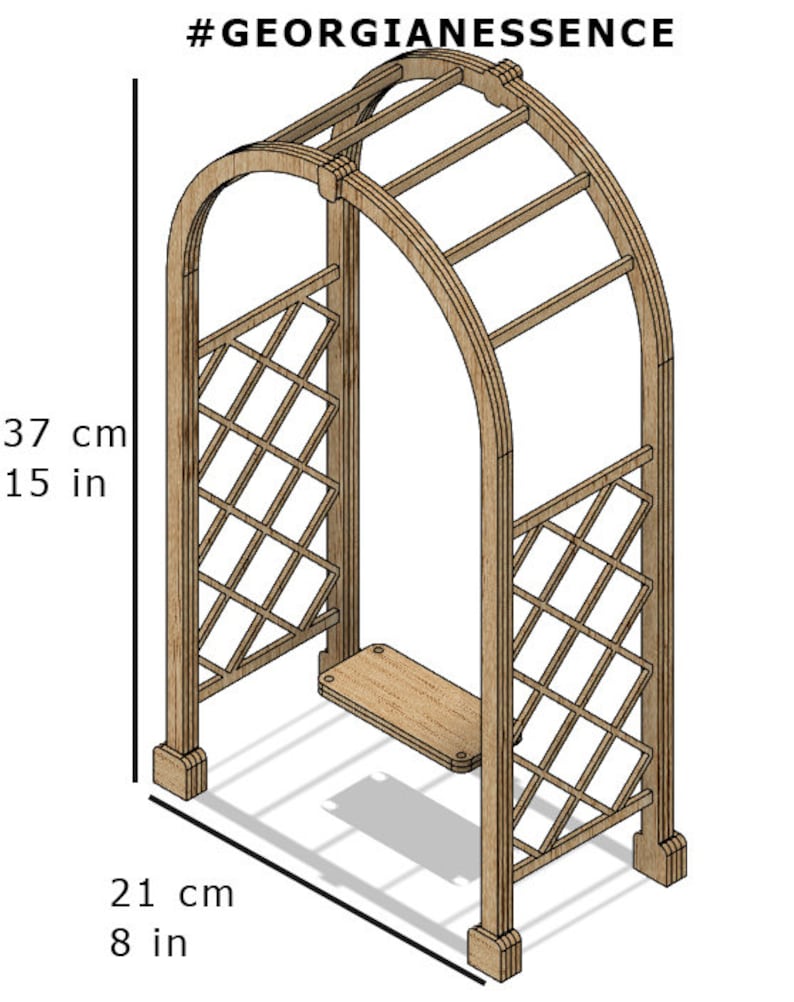 Laser-cut Arch Swing Design for 1/6 Scale Dolls (H044F) - Etsy