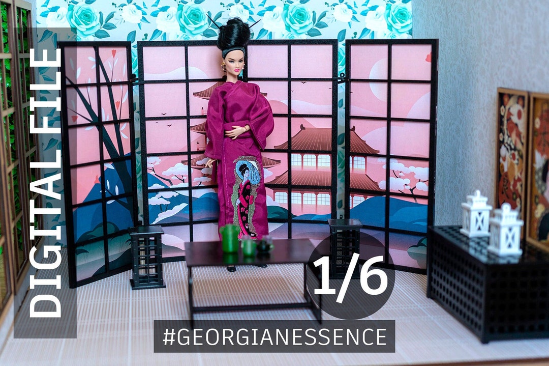 Laser Cut Files. Doll Screen. Suitable for 1/6 Dolls: FR, Integrity ...