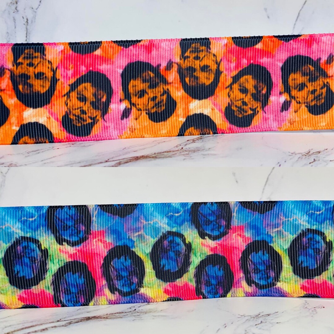 1.5 Tie-dye Michael Myers or Chucky Dog Collar/pet Collar/halloween ...