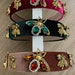 Queen Bee Embellished Headband Rhinestone Queen Bee Velvet Padded ...