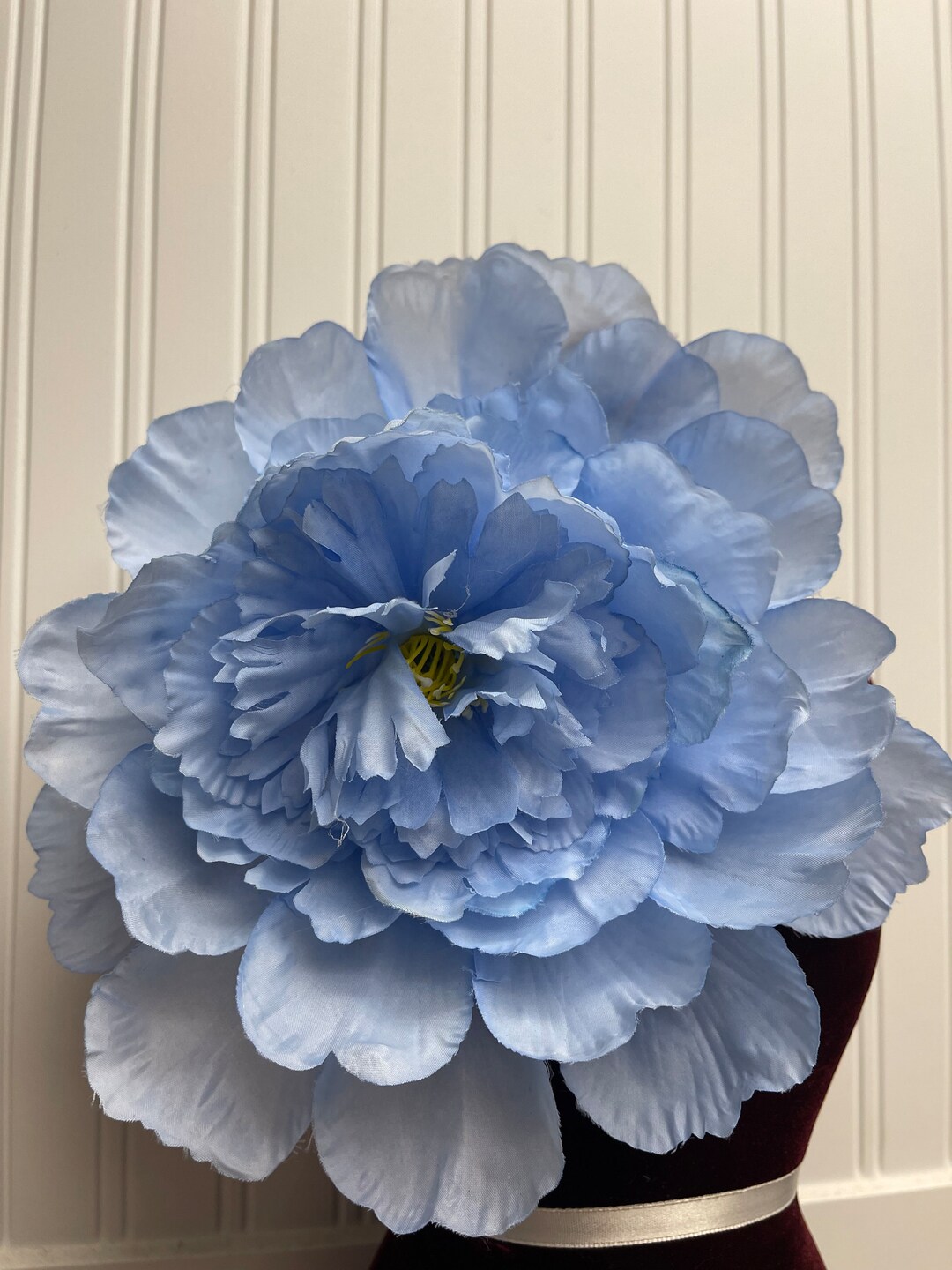 Large Light Blue Flower Brooch Pin Baby Blue Shoulder Corsage - Etsy