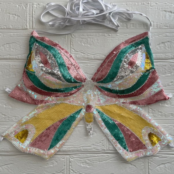 Butterfly Sequin Top - Etsy