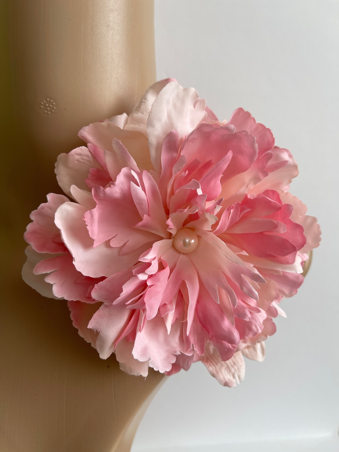 Pink Flower Brooch Pin Flower Pin Shoulder Corsage Women’s Pink Flower ...