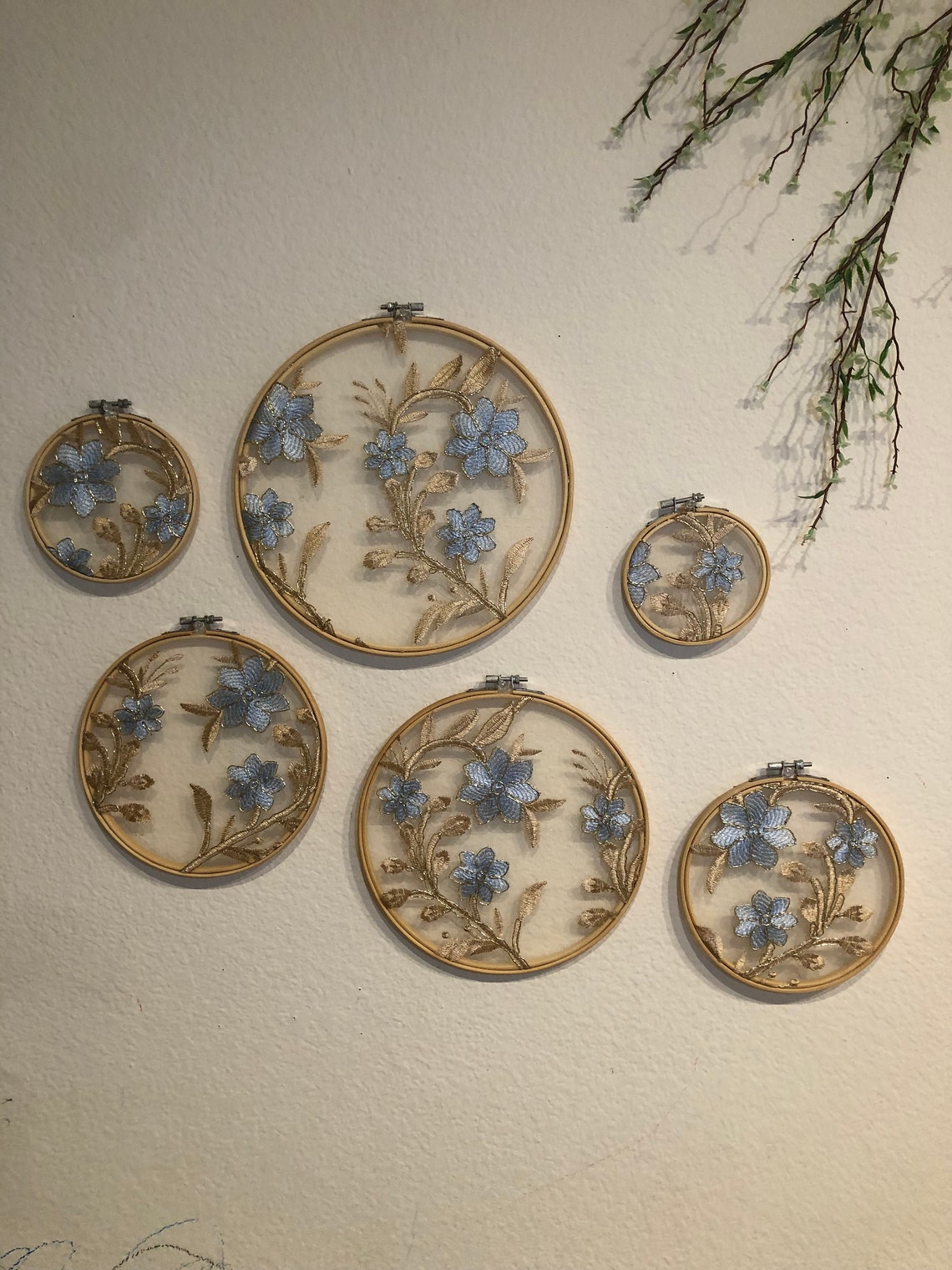 Embroidery Wall Decor Wall Art Wall Hangings Decorations - Etsy