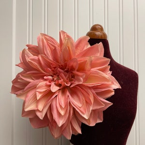 Large Purple Flower Brooch Large Flower Purple Flower Large Brooch ...