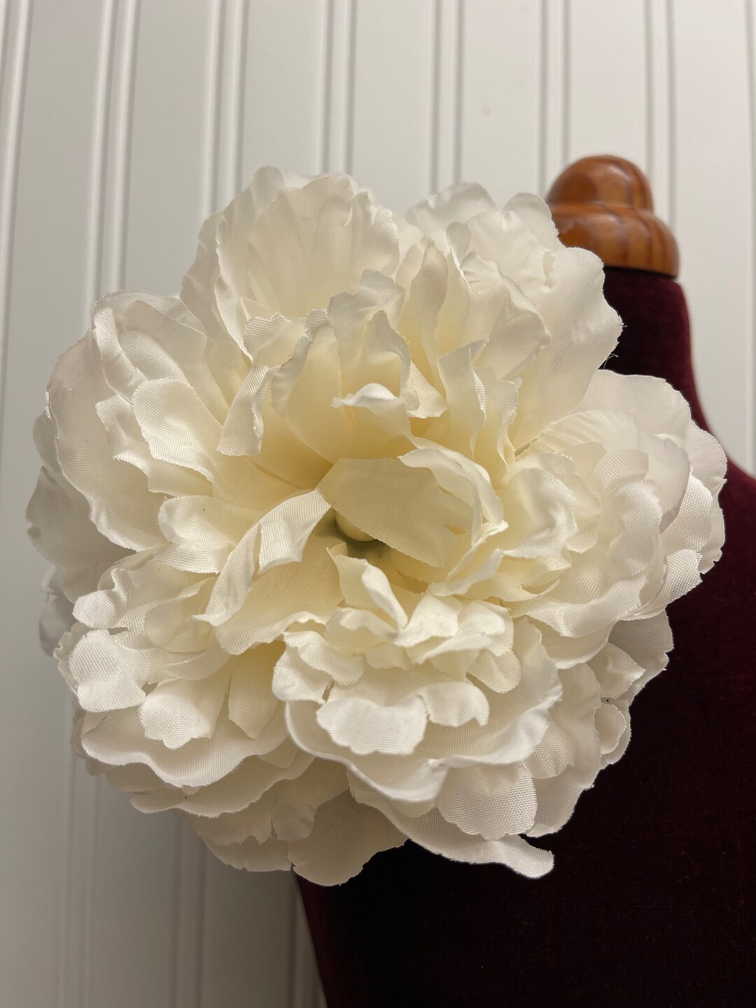Ivory Flower Brooch Pin Shoulder Flower Pin Jumpsuit Flower Brooch Pin ...