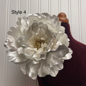 Purple Large Flower Brooch Pin Party Flower Brooch Wedding Accessory ...
