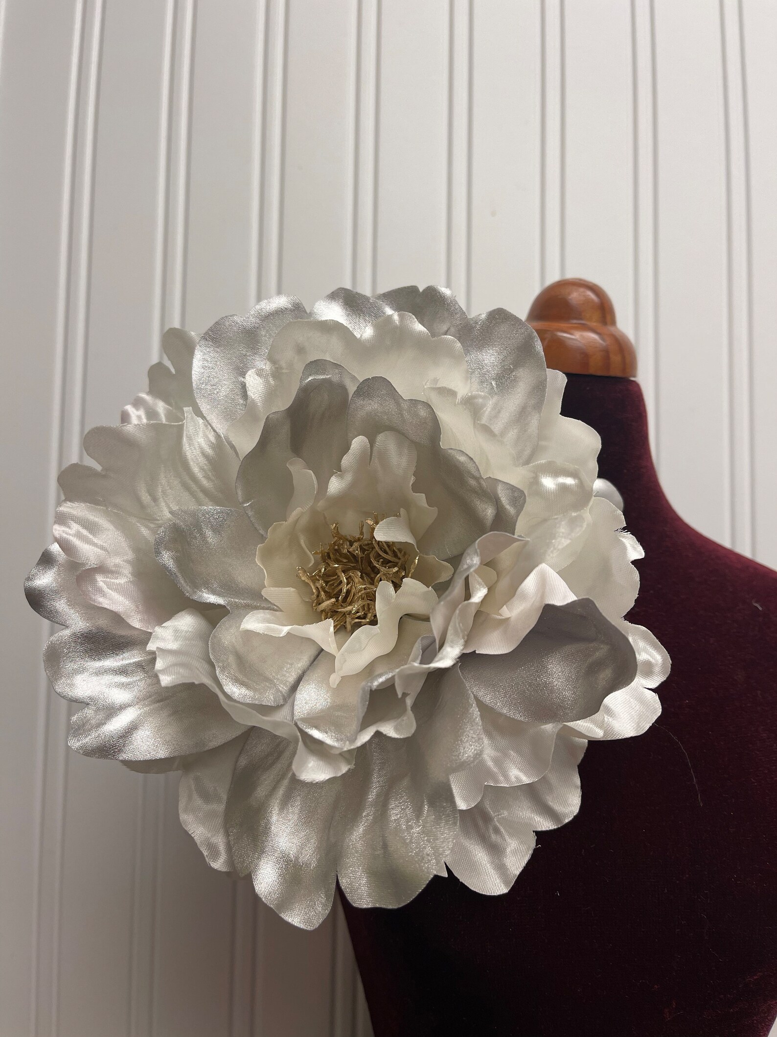 Purple Large Flower Brooch Pin Party Flower Brooch Wedding - Etsy