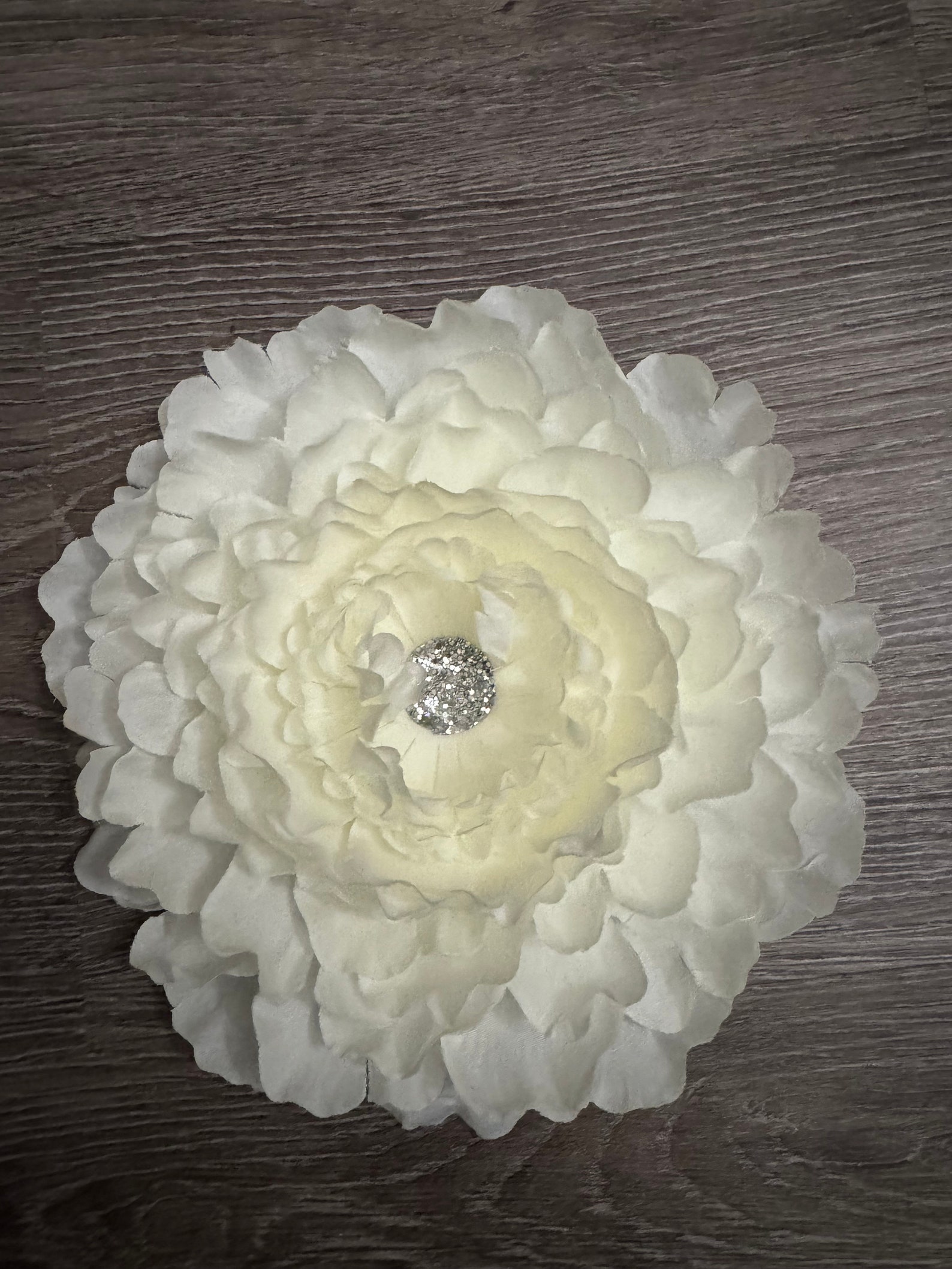 7” Ivory Flower Brooch Pin Summer Flower Brooch Accessories Party ...