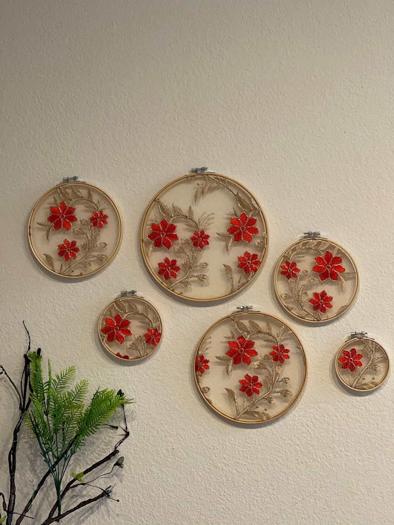 Embroidery Wall Decor Wall Art Wall Hangings Decorations - Etsy