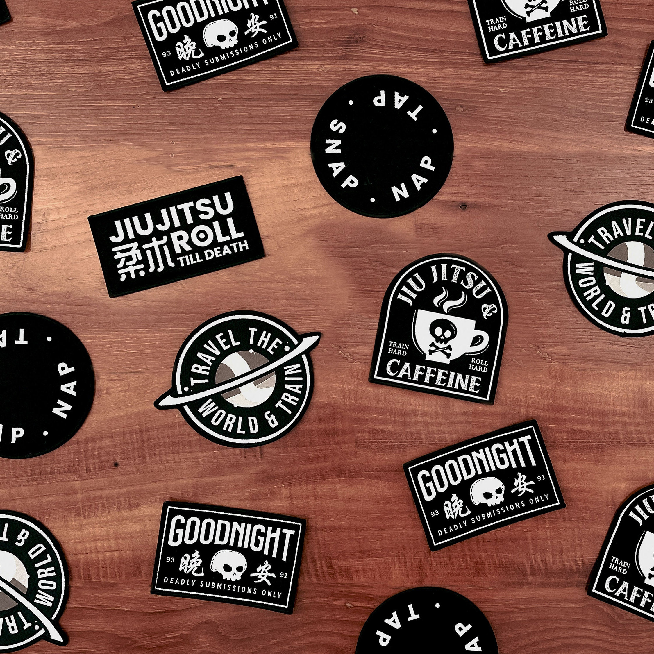 Full Set Warrior Woven Patches - Etsy