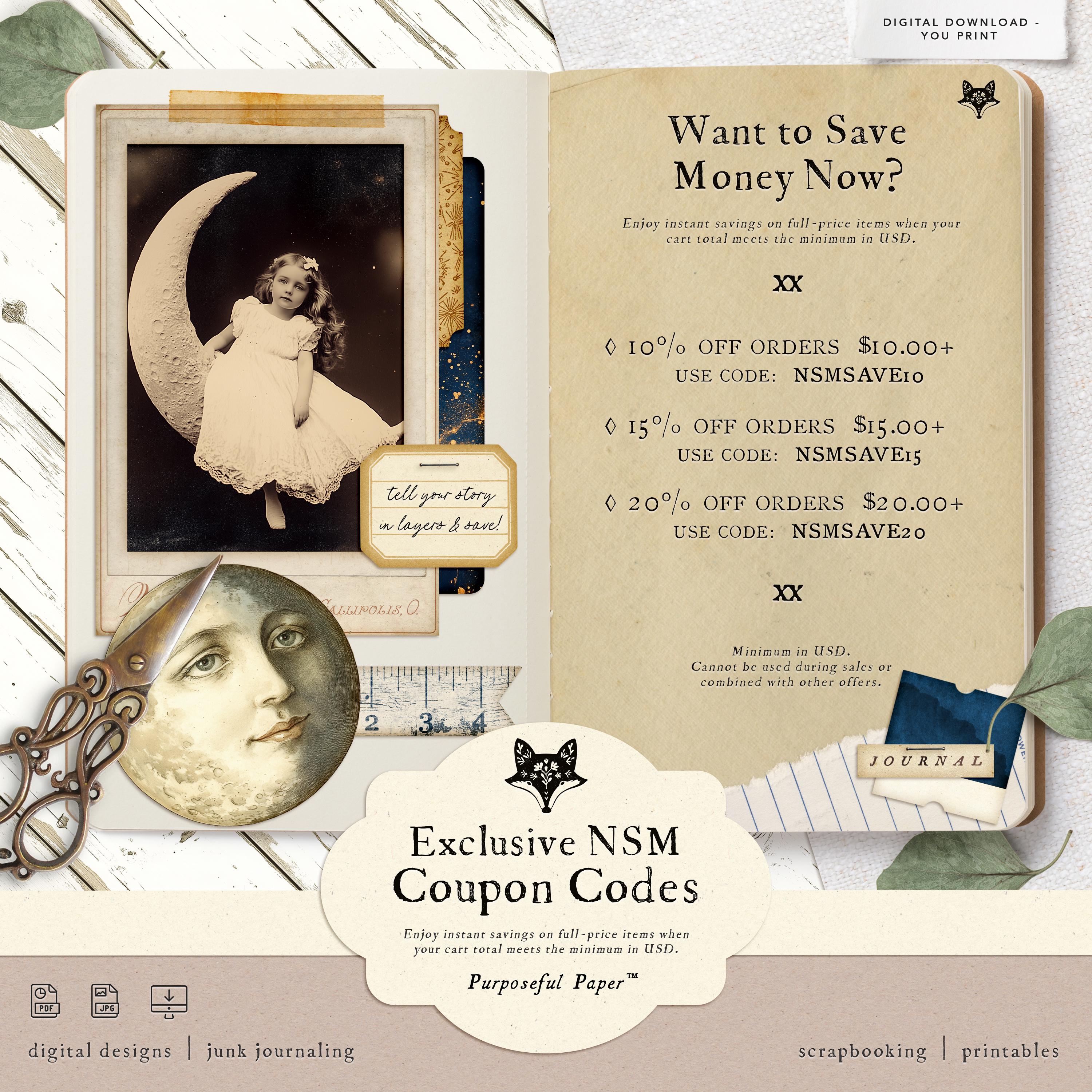 Poe the Raven Collection Bundle | 7 Printable Junk Journal Kits | 124 ...