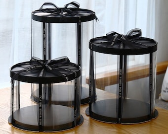 Tall Transparent Box - Etsy