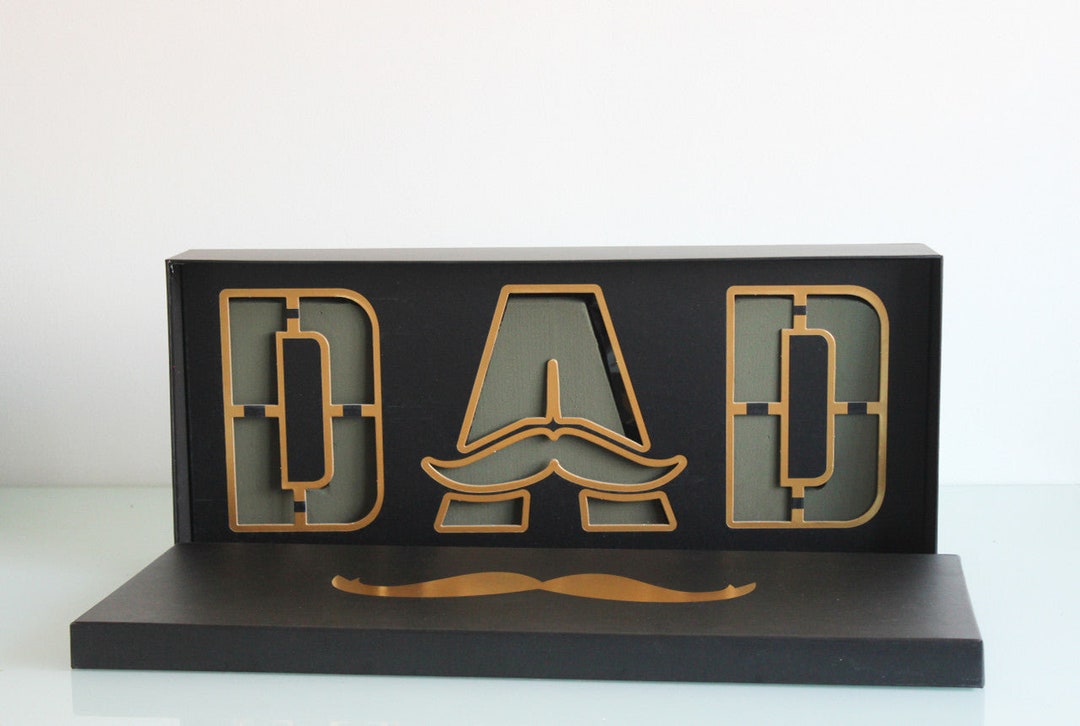 DAD Box With Foam and Liner Included Various Colors for - Etsy