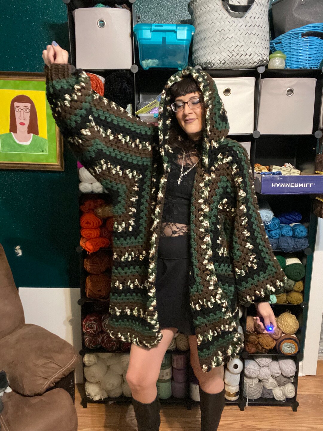 Made to Order Custom Crochet Cardigan - Etsy