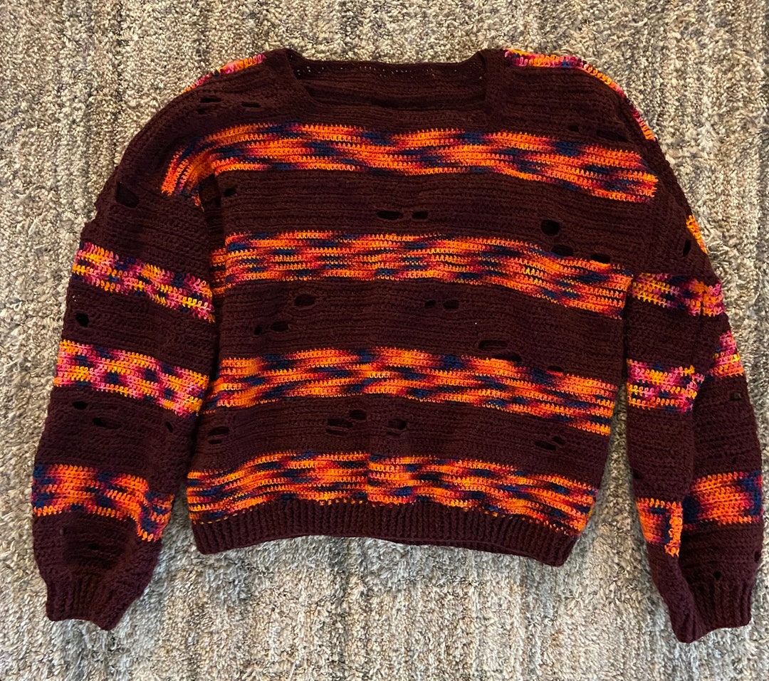 Hot Wheels Inspo Burnout Sweater - Etsy
