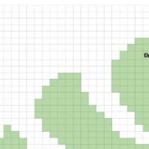 Monstera Crochet Chart, Digital Download - Etsy