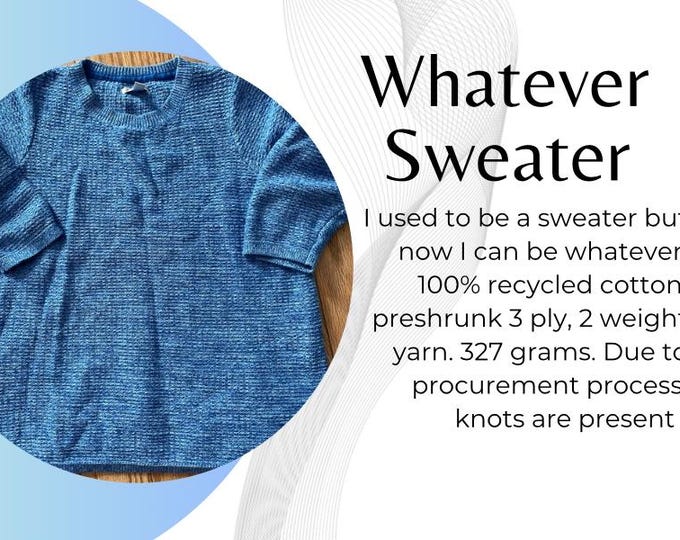Whatever Sweater Yarn - Etsy