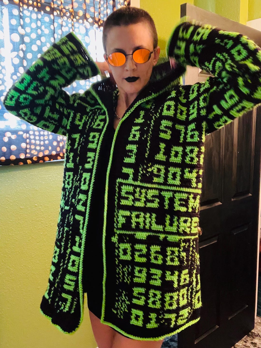 Movie Themed Crochet Sweater - Etsy