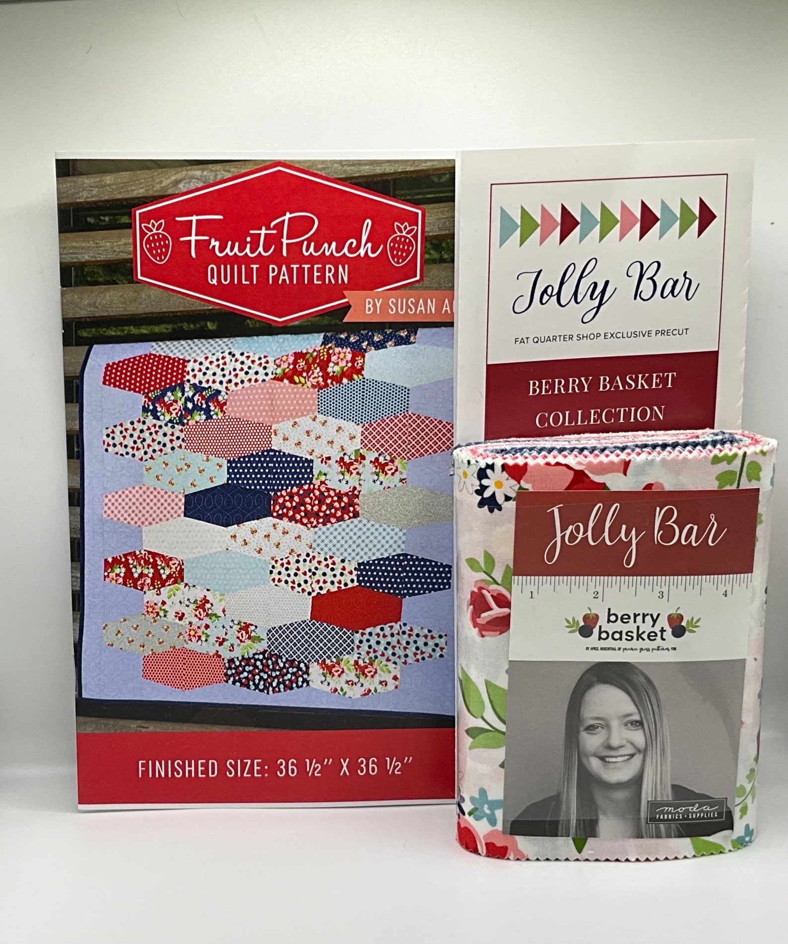 Fruit Punch Quilt Pattern W/ Berry Basket by April Rosenthal for Moda ...