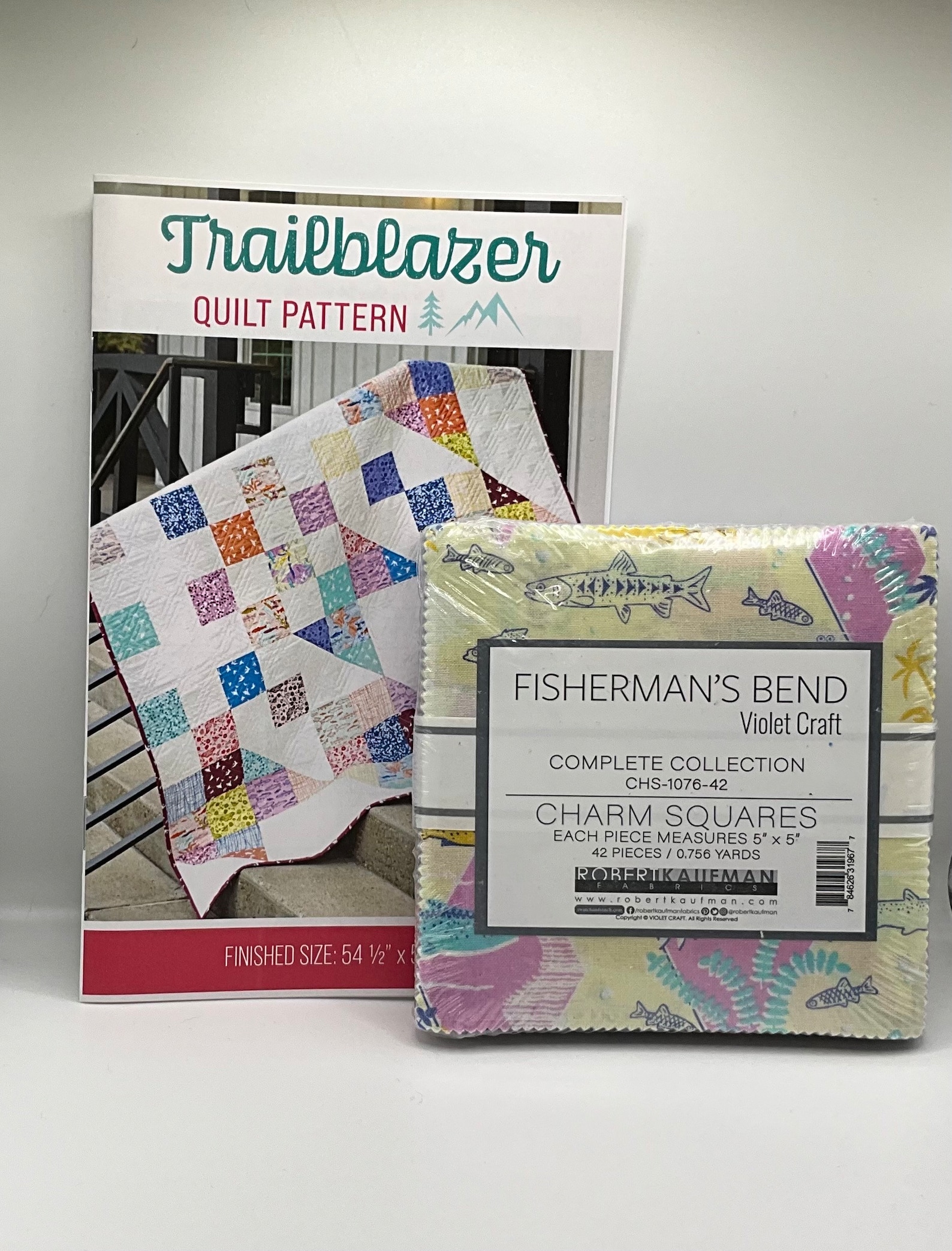 Trailblazer Quilt Pattern W/ Fisherman’s Bend by Violet Craft for ...