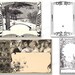 Antique Art Title Page Frames - Clip Art Set – Volume 1 - KDP Interior ...