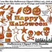 Halloween Clip Art Black Glitter PNG Bundle - Instant Download for ...