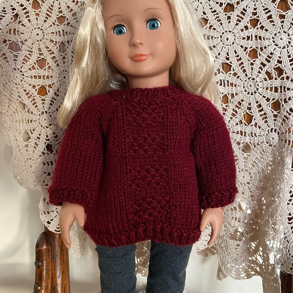 18 Inch Doll Sweater - Etsy