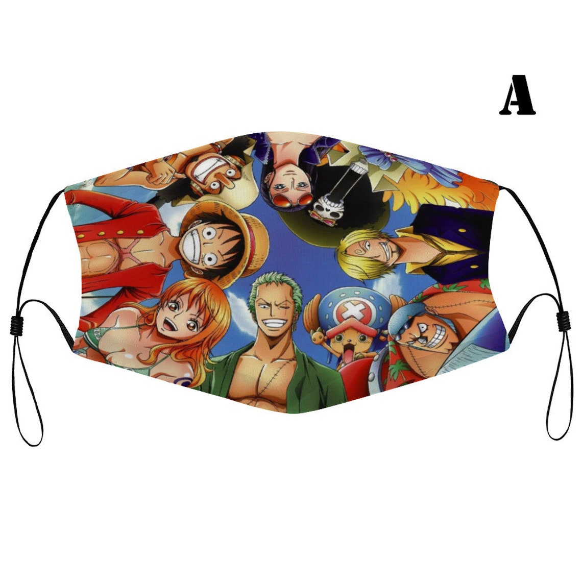 One Piece Monkey D. Luffy Face Mask Adult &Children | Etsy