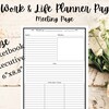 Brown Notes Page Printable, Printable Notes Page, Notes Pad, Bundle ...