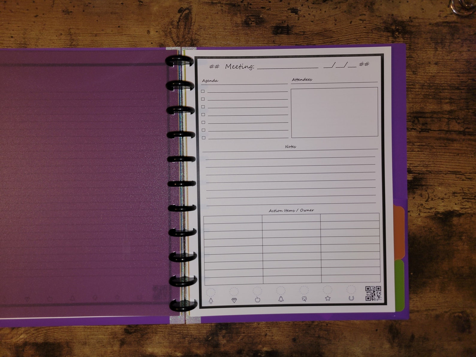 Customized TUL Discbound Notebook Made With Reusable - Etsy