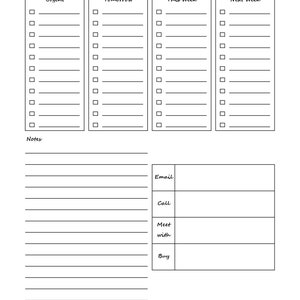 Brain Dump Midnight Musings Planner Page Digital Download Journal Page ...
