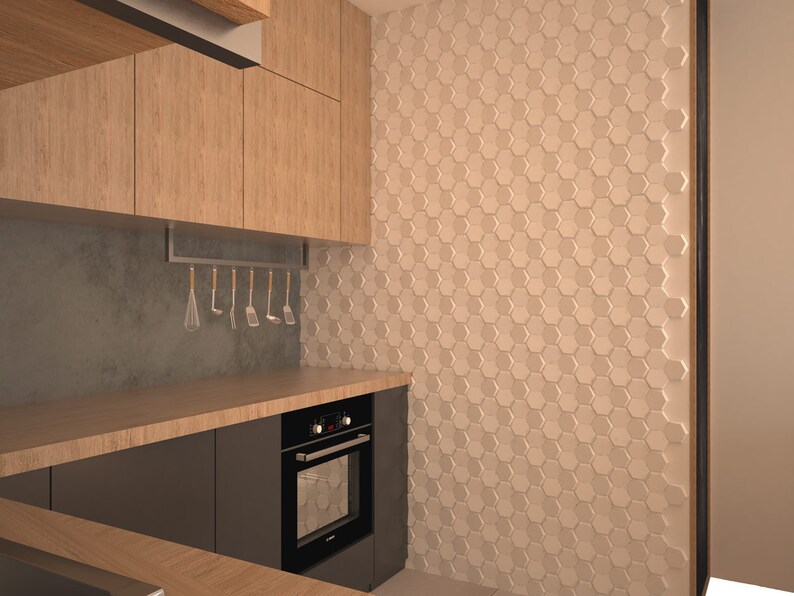 3D HONEY PLASTER Wall Panel - Etsy