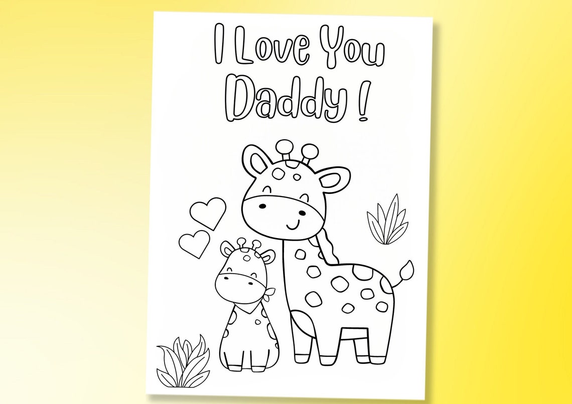Instant Download - Printable Father's Day Card - Instant Digital ...