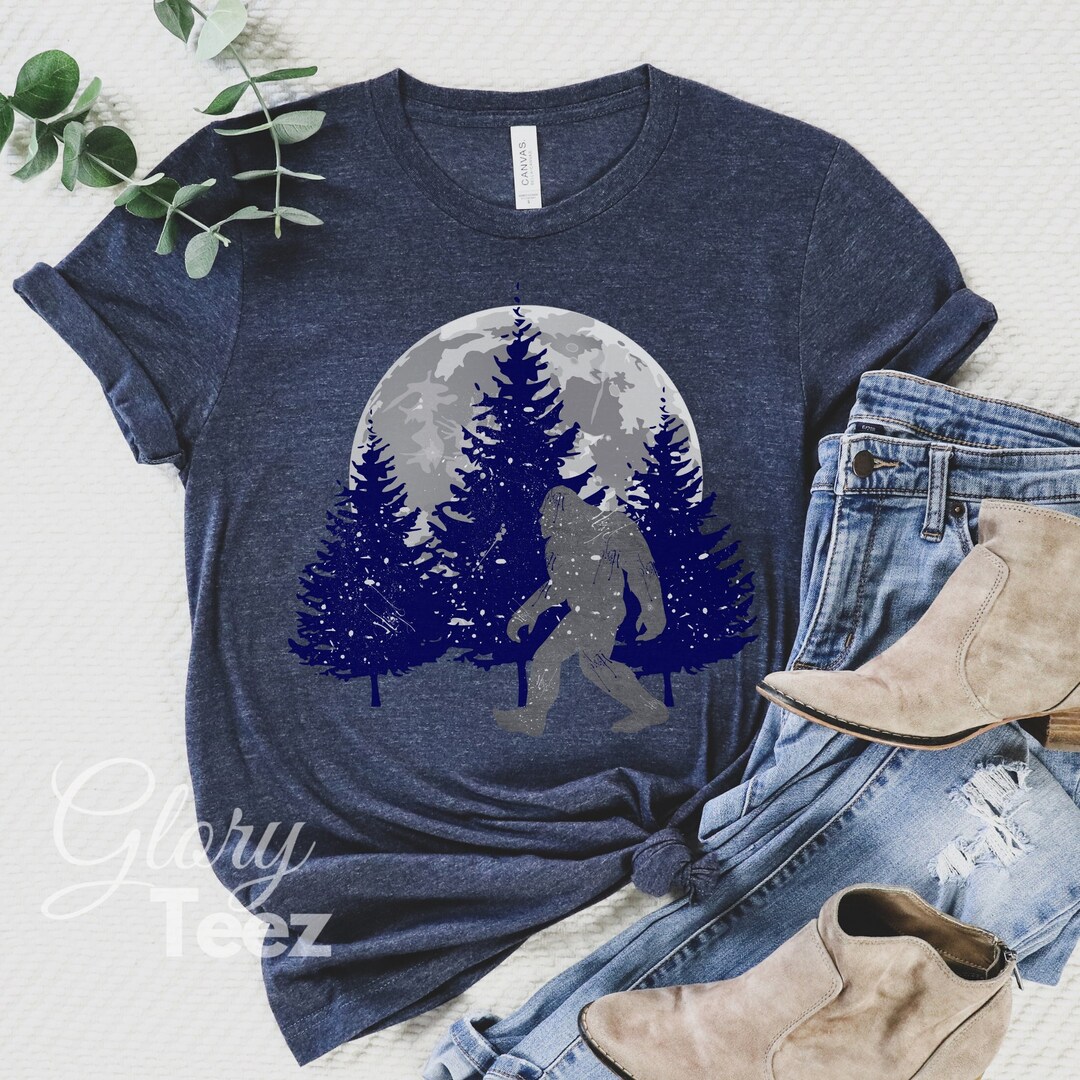 Vintage Bigfoot Shirt Sasquatch Shirt Bigfoot Gifts Bigfoot - Etsy
