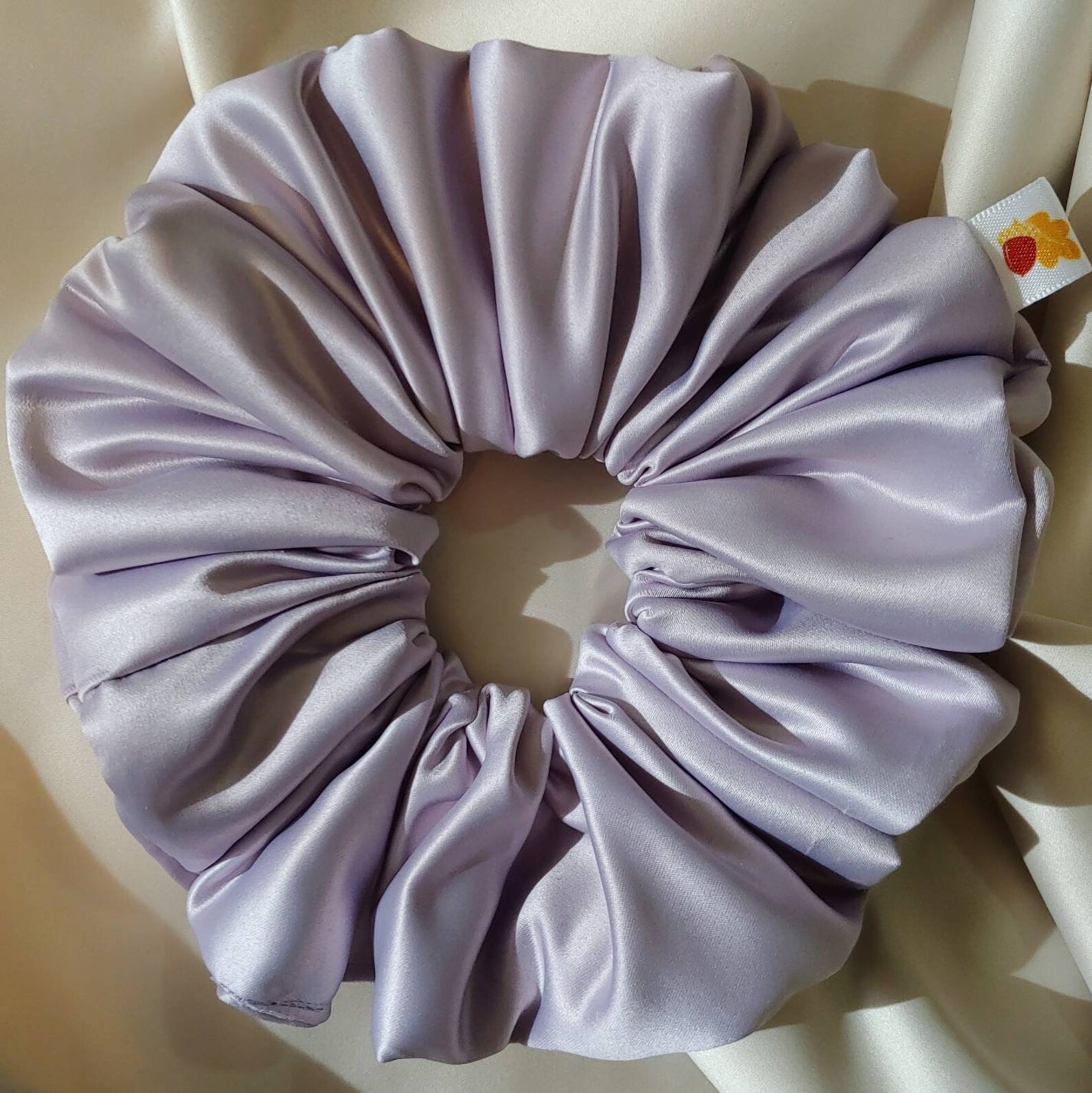XXL Scrunchie - Ember / Light Lavender / Silky Satin / Extra Full ...