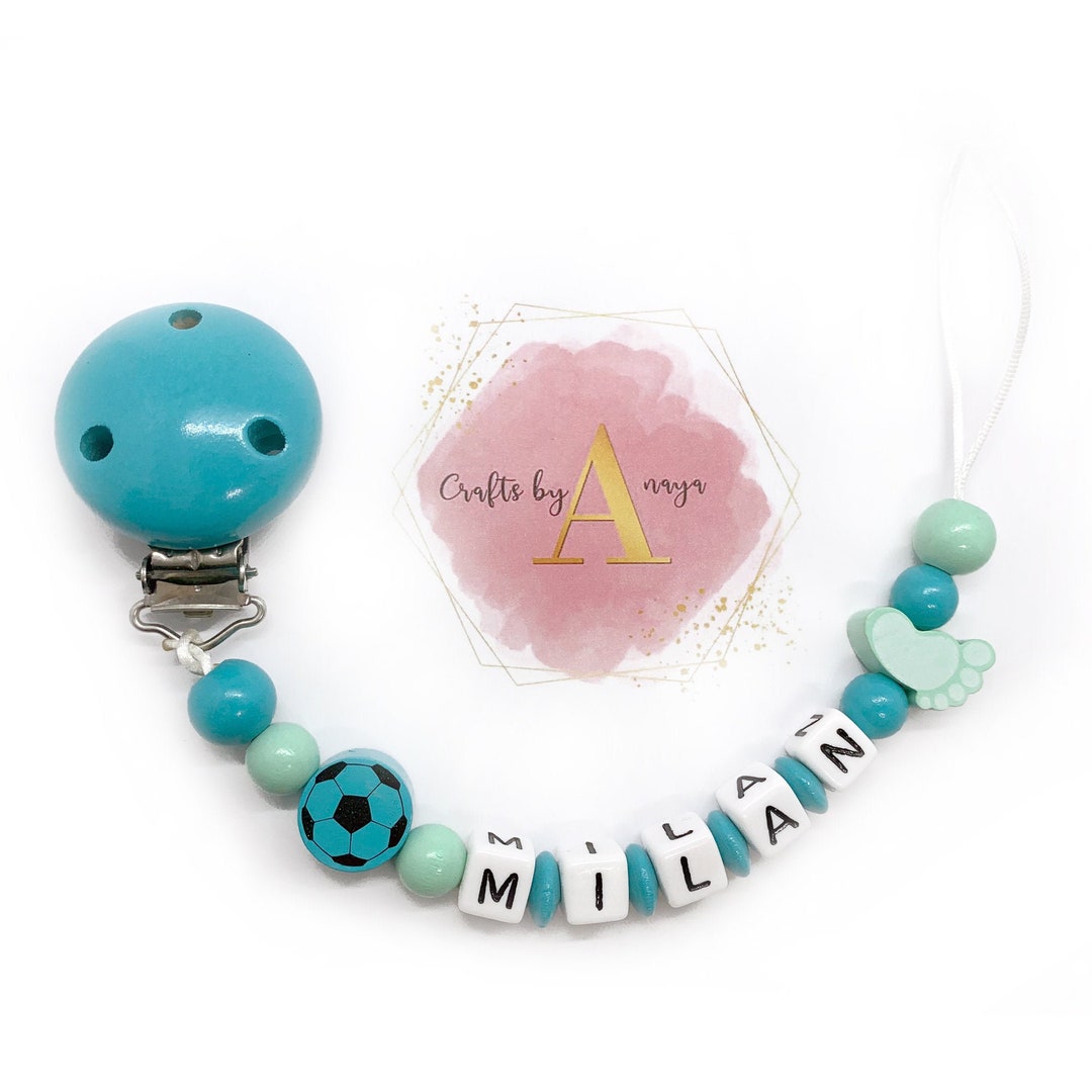 Pacifier Chains With Name Pacifier Baby Guest Gift Baby Gift - Etsy